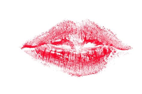 Premium Photo Lipstick Kiss