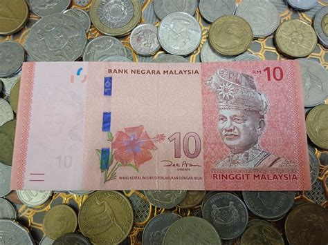 Duit Malaysia Rm10 Bunga Hitam Hobbies And Toys Collectibles And Memorabilia Currency On Carousell