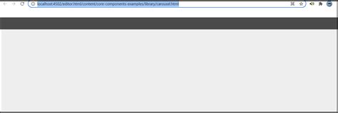 Blank Screen Displayed In Edit Mode Adobe Experience Manageraem