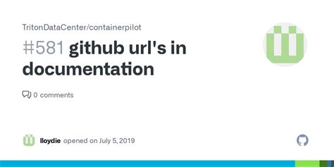 github url s in documentation · issue 581 · tritondatacenter