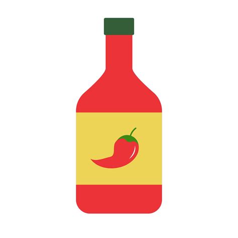Simple Hot Sauce Icon 45675835 Vector Art At Vecteezy
