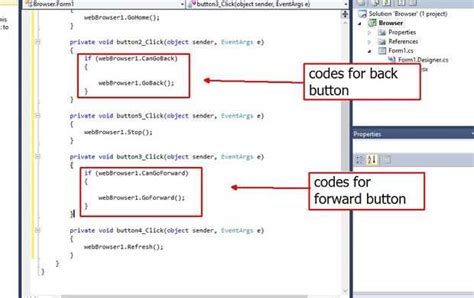 C Mo Crear Un Navegador Web En Visual Studio C Paso C Digos Para
