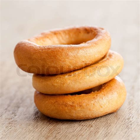 Ring Shaped Rolls Stock Image Colourbox