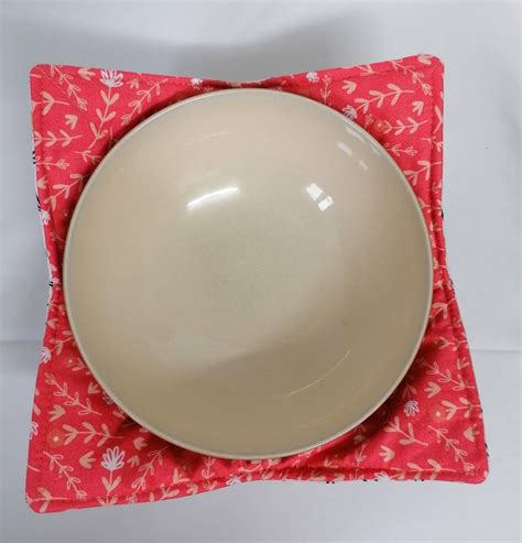 Soup Bowl Cosy Cozy Quilted Reversible Autumn Halloween Etsy Uk