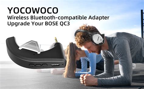 Yocowoco Aptx Wireless Bluetooth 5 0 Adapter For Bose Qc3