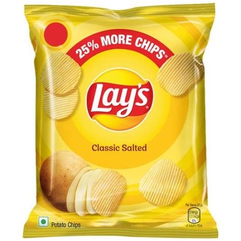 Lays Classic Salted Potato Chips G Rs