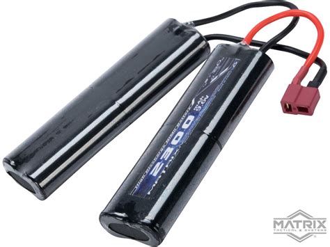 Matrix High Output Custom Type Airsoft NiMH Battery Configuration V MAh Standard