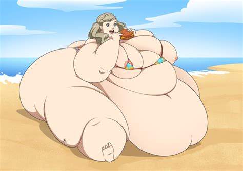 Rule 34 1girls Ann Takamaki Areola Slip Areolae Ass Bbw Beach Belly
