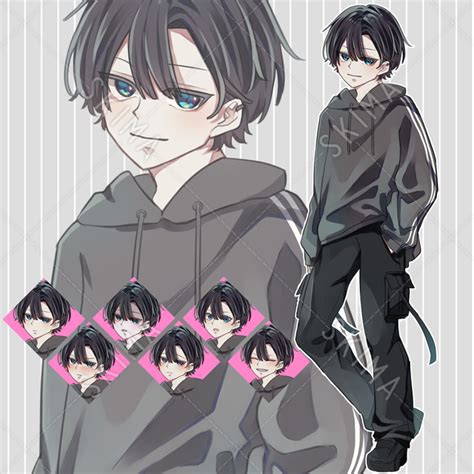 Adopt【表情7種】 スキマ イラスト依頼・opt販売ならskima