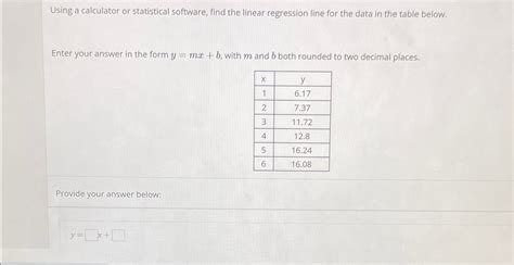Using A Calculator Or Statistical Software Find The