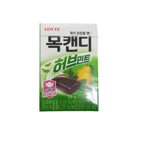 목캔디허브 38g 롯데 배민스토어