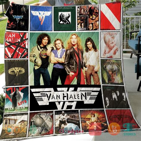 Best Van Halen Album Covers Quilt • Shirtnation Shop Trending T