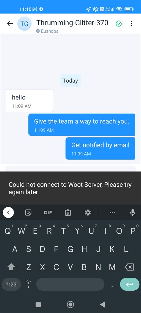 Could Not Connect Message Even Though It Works · Issue 599 · Chatwoot