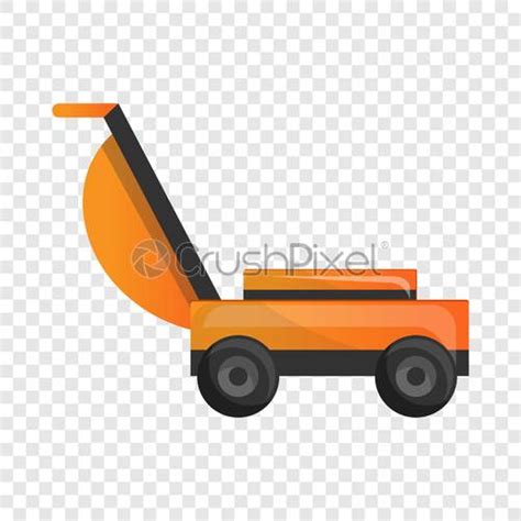 Grass Cut Machine Icon Cartoon Style Stock Vector 3299080 Crushpixel