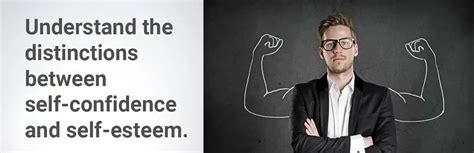 What Is The Difference Between Self Esteem And Self Confidence