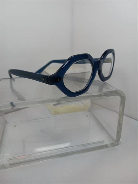 Malek Selima Optique Eye Glass Frames Vintage Octogon Gem