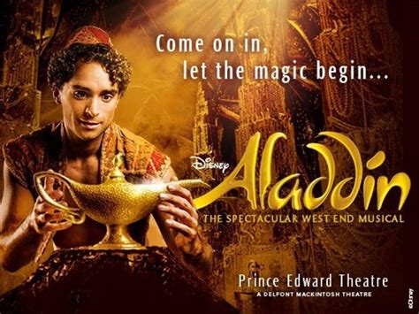 Aladdin With Free Virgin Train Tickets London The Ticket Factory