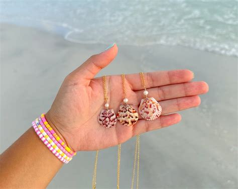 Create Your Own Shell Necklace Etsy