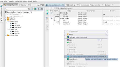 Add A Processor Subsystem To The Top Level