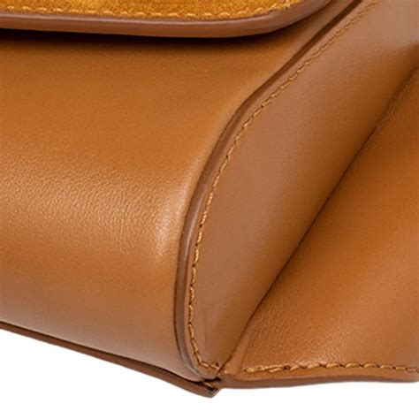 Chloe Tan Leather And Suede C Belt Bag At 1stdibs
