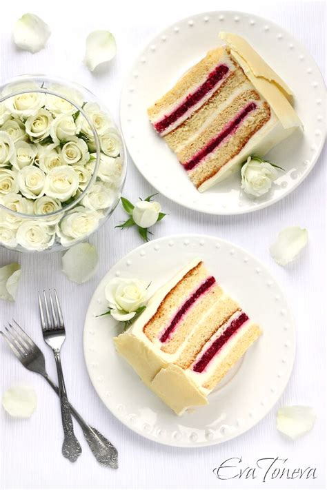 Торта с мус от бял шоколад и малини Raspberry Cake Recipes Cake