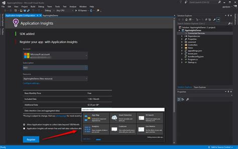 Add Application Insights In A NET Core App Using VS And Connected Services Paris Polyzos