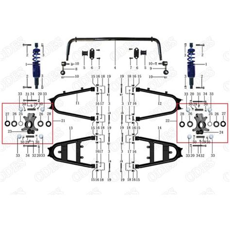 Msu 800 5 Rear Suspension System