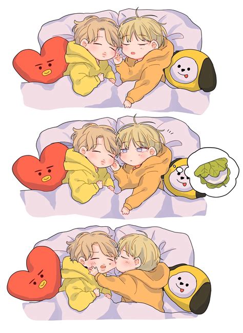 JM V BTS Art Bts Fanart Vmin Bts Vmin
