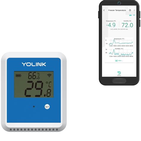 yolink x3 outdoor temperature and humidity sensor with data logger