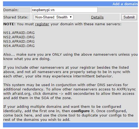 Cài đặt Dynamic Dns Cho Raspberry Pi