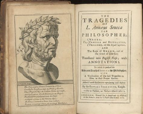Lucius Annaeus Seneca The Philisopher The Tragedies Medea Phaedra And Hippolytus Troades
