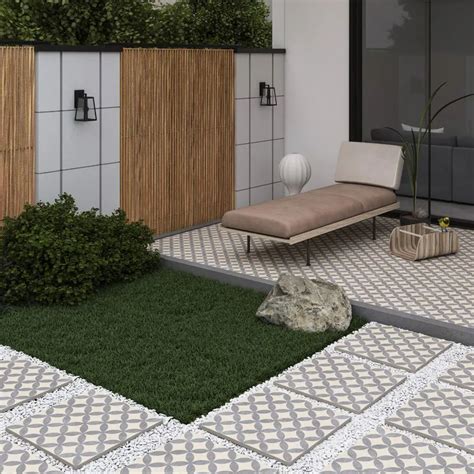 Modena Patterned 20mm Outdoor Porcelain Tile Landscaping Superstore®
