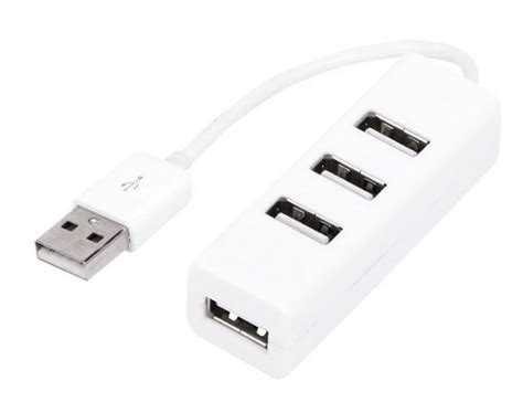 Hub Usb на 4 Usb 2 0 белый Usb концентратор разветвитель Usb на 4 порта хаб для