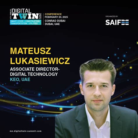 Please Join The 4th Annual Digital Twin 2025 Conference In Dubai On