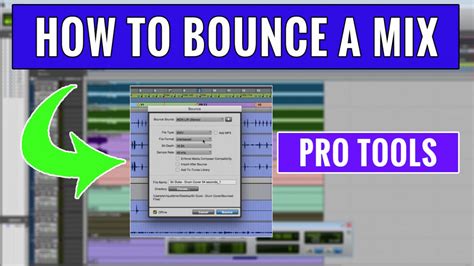 How To Bounce A Mixdown In Pro Tools Pro Tools Training