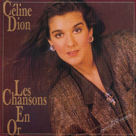 Céline Dion Les chansons en or Lyrics and Tracklist Genius