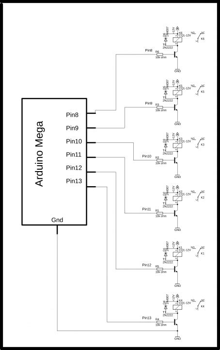 Plc Hmi Based On The Arduino Mega And 5 Inch Tft Touchscreen