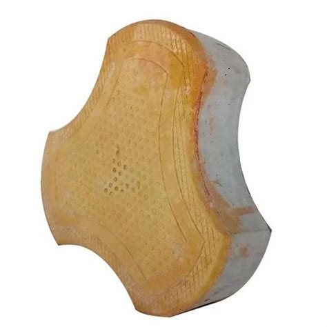 Cement Yellow Milano Paver Block Dimensions 200 X 165 Mm Thickness