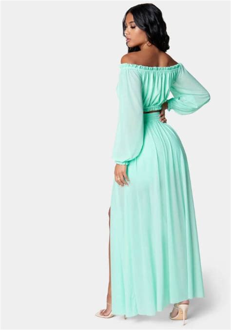 Two Piece Mesh Dress