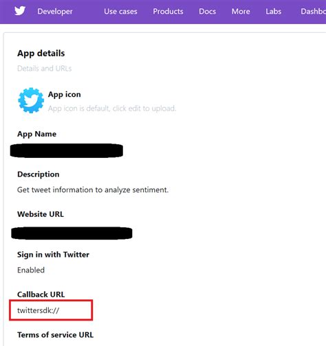 Flutter Twitter Apiを使って認証する際にcallback Urlでハマった話 Ntの備忘録