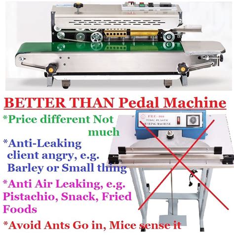 Automatic Continuous Sealing Machine Continuous Sealer Multi Purpose Auto Packing Machine