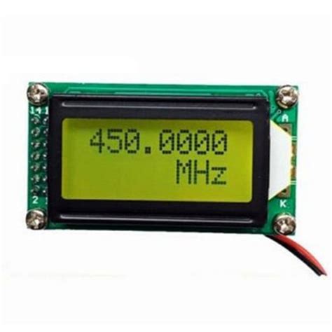 Contador De Frecuencia Rf Diy Alta Precisión Sensi Grandado