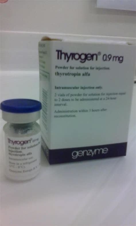 These And Beyond First Thyrogen Injection Step 3 To Radioactive