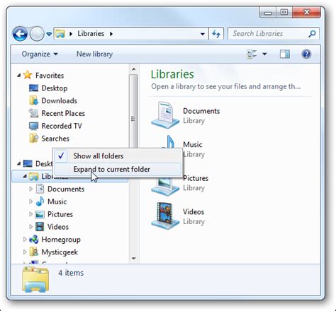 Make The Navigation Pane Easier To Manage In Windows 7