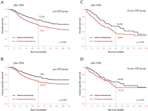 Kaplanmeier Curves For Os And Css Between The Adjuvant Chemotherapy
