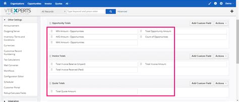 Rollupcalculate Fields Vtiger Experts