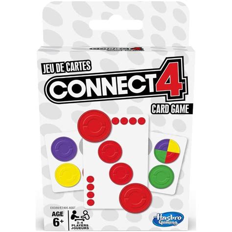 Hasbro Connect 4 Card Game Bilingual Home Hardware