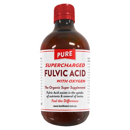 FULVIC ACID ORGANIC WITH OXYGEN 500ml