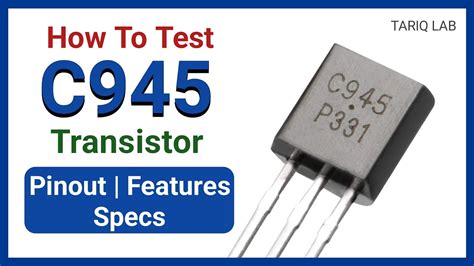 How To Test C945 Transistor - YouTube