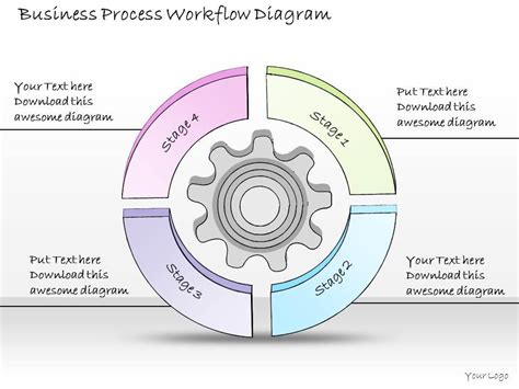 Business Ppt Diagram Business Process Workflow Diagram Powerpoint Template Powerpoint